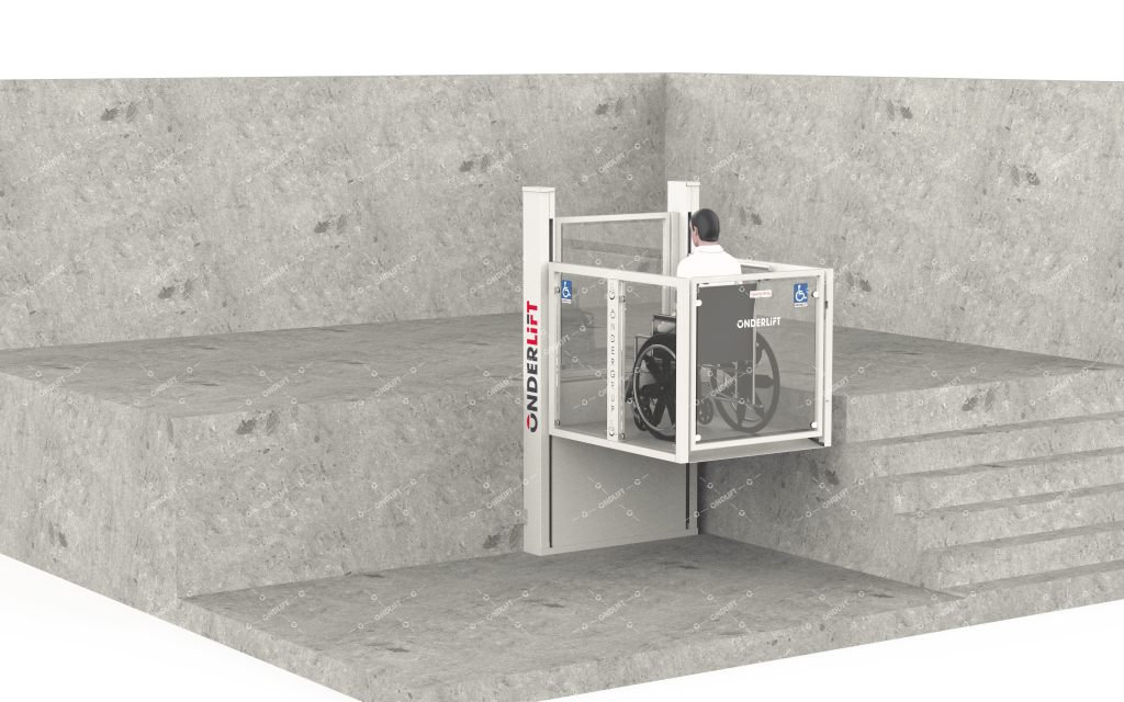Platform Lift 300 Capacity 1450 X 1140 Platform 1800 mm Stroke - OND LİFT